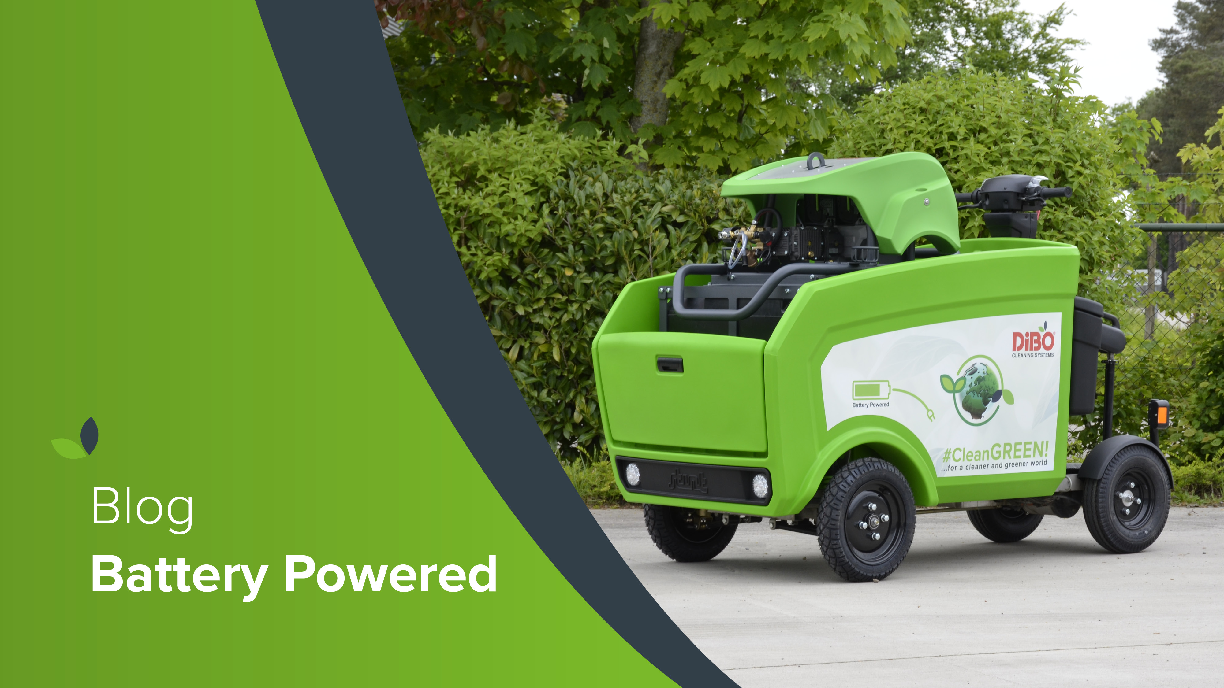 Battery Powered High Pressure Cleaners | DiBO