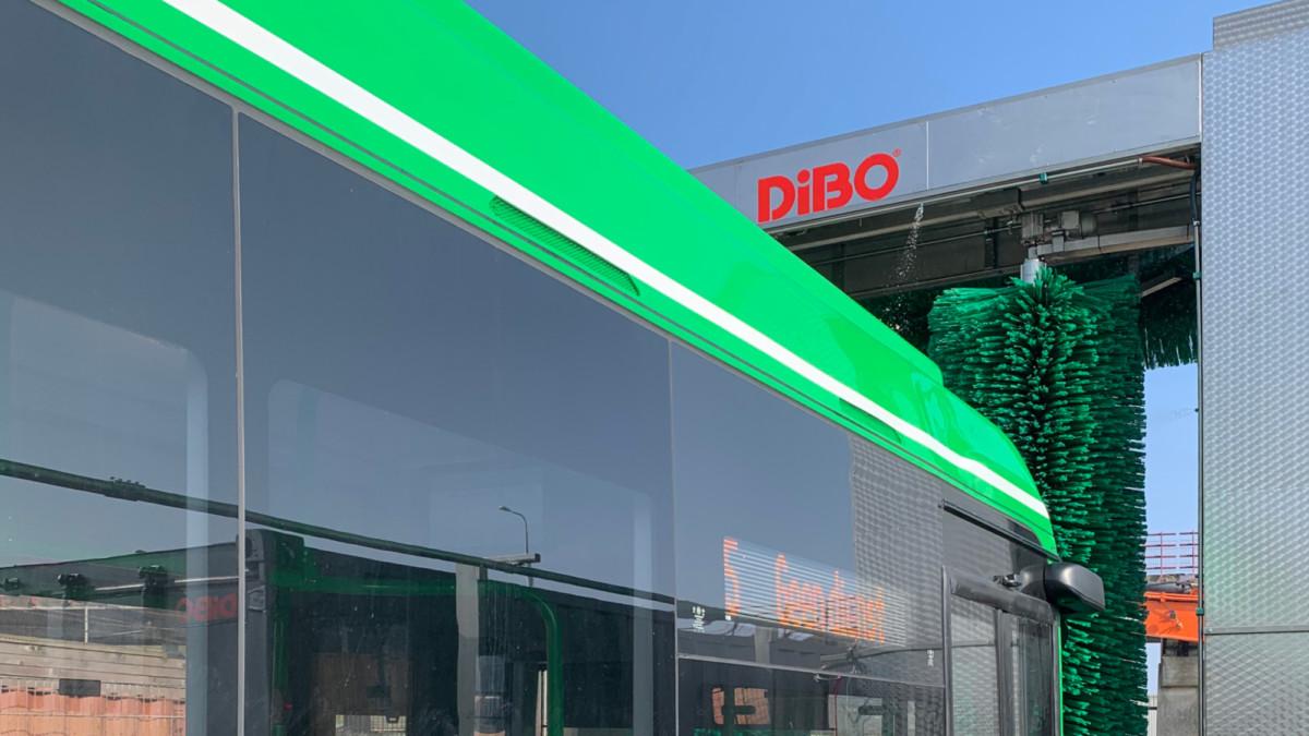 New DiBO Berlin bus washing installation for Dutch transport company ...