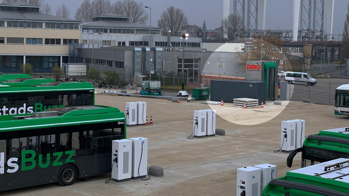 New DiBO Berlin bus washing installation for Dutch transport company ...